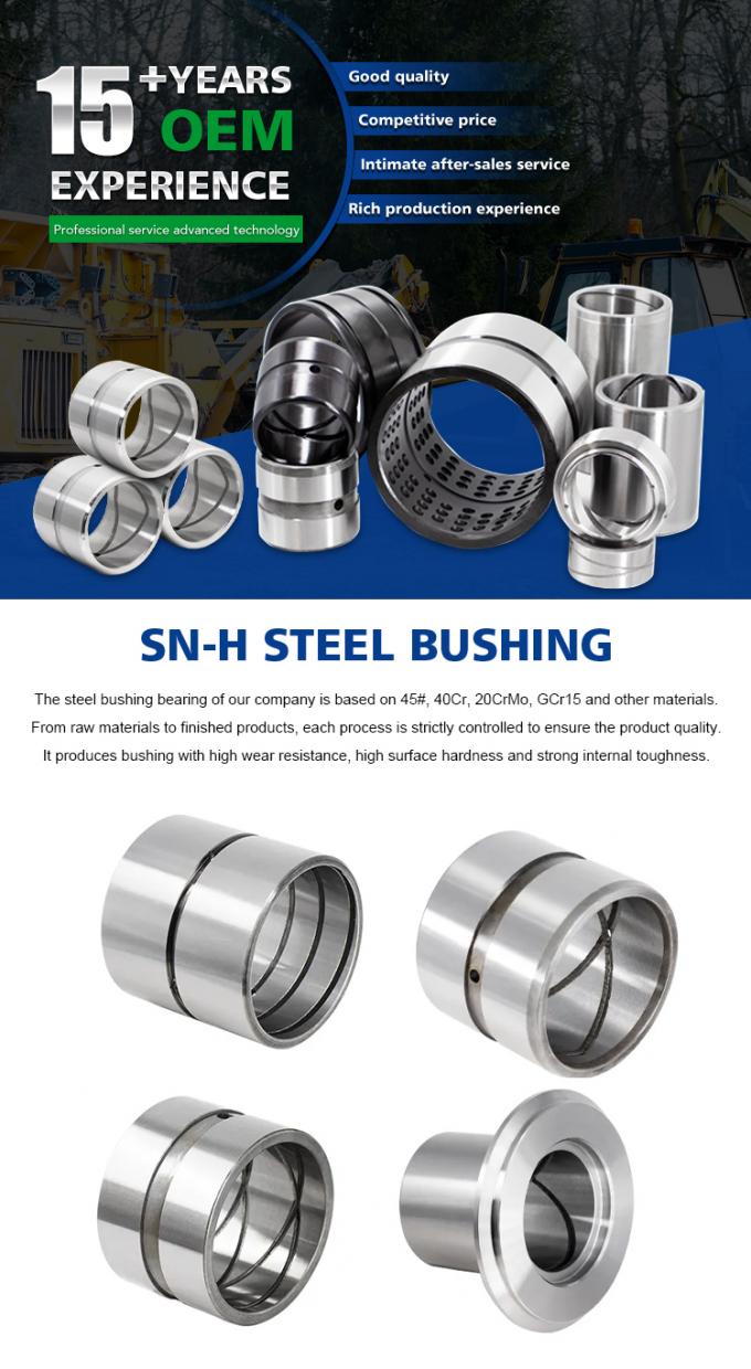 Antirust Excavator Bucket Bushings For Komatsu PC200-8 ODM